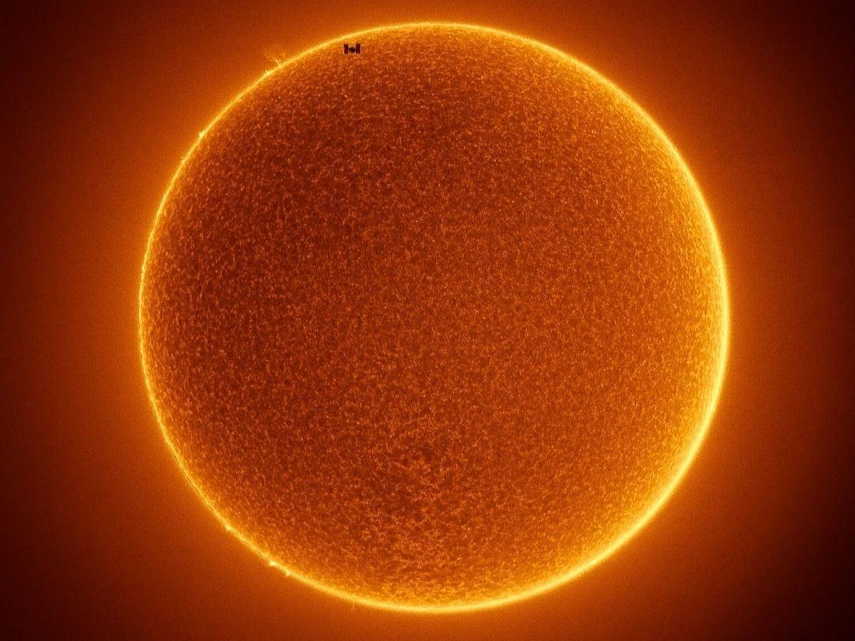 The Sun In Space From Earth