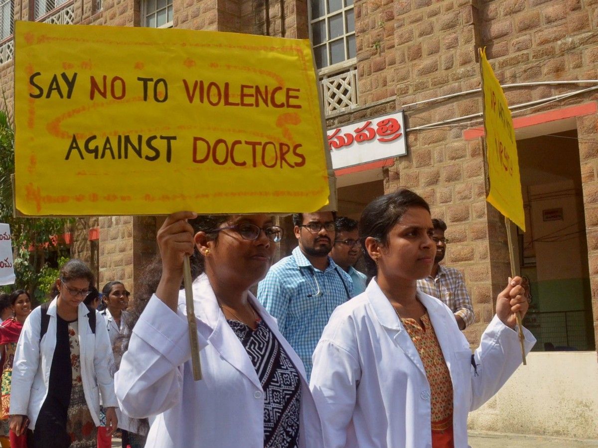 While Doctors Protest Nationwide In Solidarity With Kolkata Medics It ...