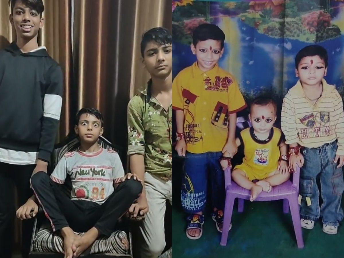 Recreating Childhood Photos