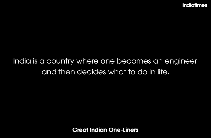 20 Great Indian One Liners That'll Make You Think