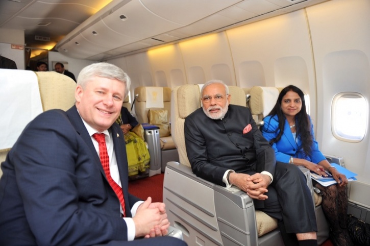 It's All Work And Little Sleep Aboard Modi's Air India One, No Alcohol ...