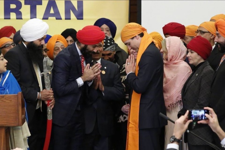 Prime Minister Justin Trudeau Celebrating Vaisakhi With Sikh Canadians ...