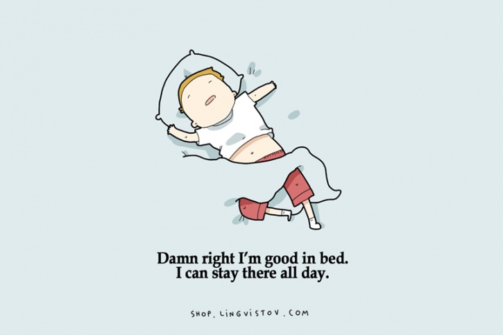 15 Doodles That Only People Who Love To Sleep Will Truly Understand!