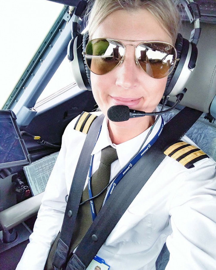 Meet Maria Pettersson - The Swedish Pilot Who's Winning Hearts By Doing ...