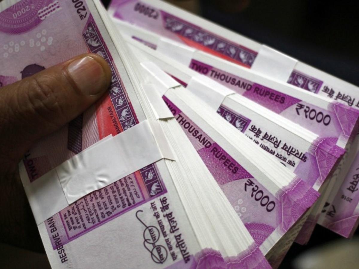 Indian Thousand Rupees Money Bundles