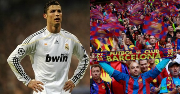 Barcelona In Trouble After Fans Sang 'Cristiano Come Out Of The Closet ...