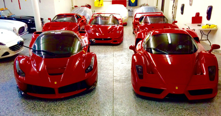 This Man Collects Ferraris As A Hobby And His Collection Is Worth Rs ...