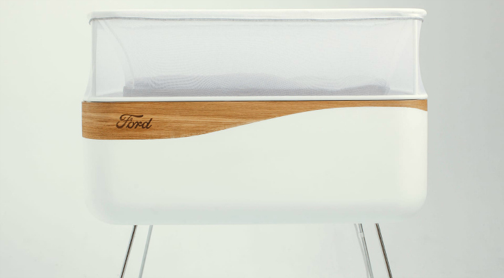 Ford's Smart Crib Rocks Like A Car On The Road To Help Put Babies To Sleep