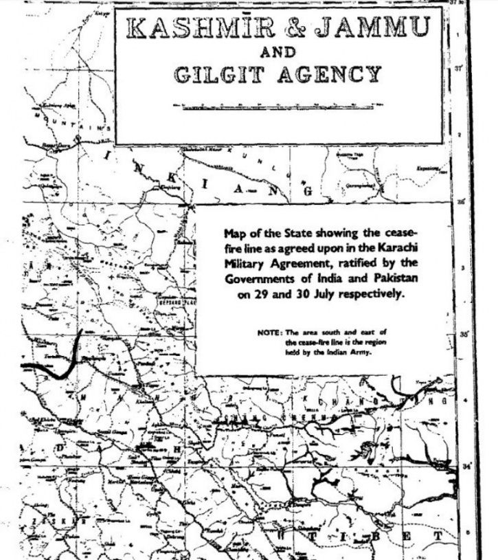 Today In 1949, An Agreement On LoC Ceasefire Was Drawn Which India ...