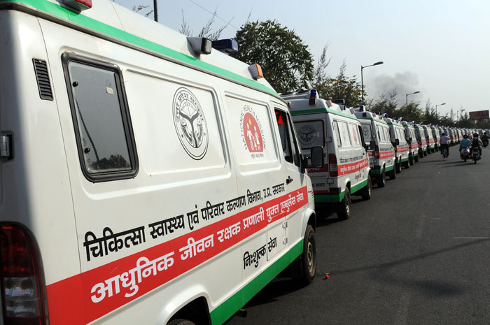 Yogi Govt Makes Aadhaar Card Must For Patients Who Need Govt Ambulance ...