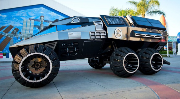 The Latest Concept For A NASA Mars Rover Is A 28 Foot-Long Six-Wheel ...