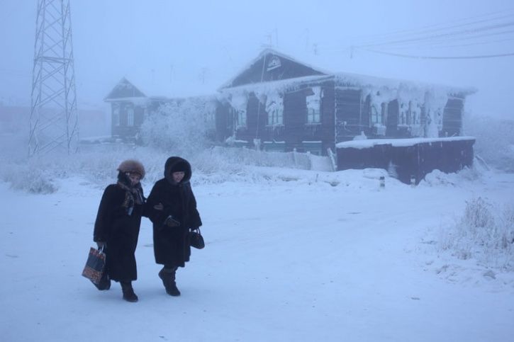 Beating Cold, Siberian Children Continue To Go To School Even As ...