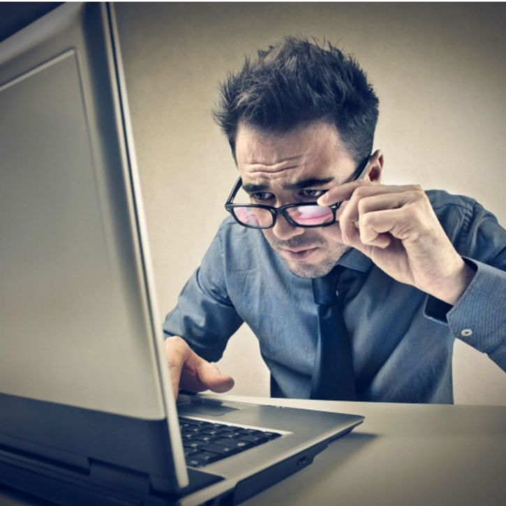 blurry vision from computer screen