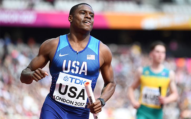 Christian Coleman Sets New World Record As He Completes 60M Sprint In 6 ...