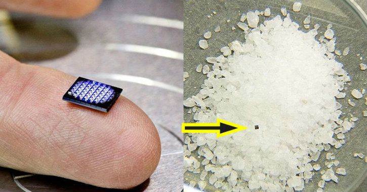 This Is The World's Smallest PC, Smaller Than A Single Grain Of Salt ...