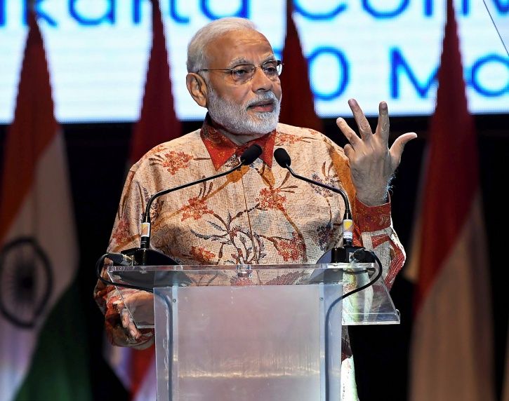 Indonesian Singer Welcomes PM Modi By Singing 'Sabarmati Ke Sant Tune ...