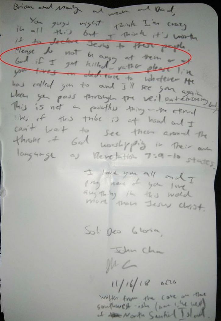 American Missionary Went Illegally To Andaman For Religious Conversion ...