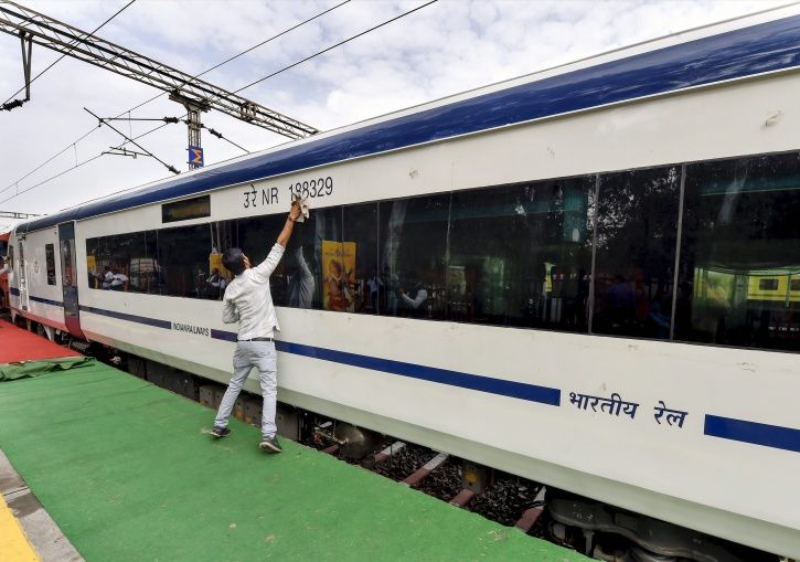 'Train 18' First Made In India Engineless Train Set For Trial Run On ...
