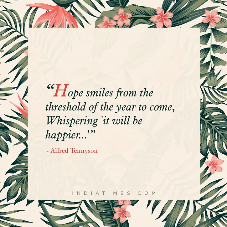 Start The New Year On A Fresh Note With These Beautiful Lines