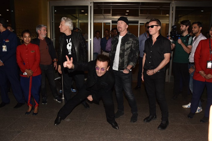 'It's A Beautiful Day!' U2 Lands In Mumbai As India Gears Up For The ...
