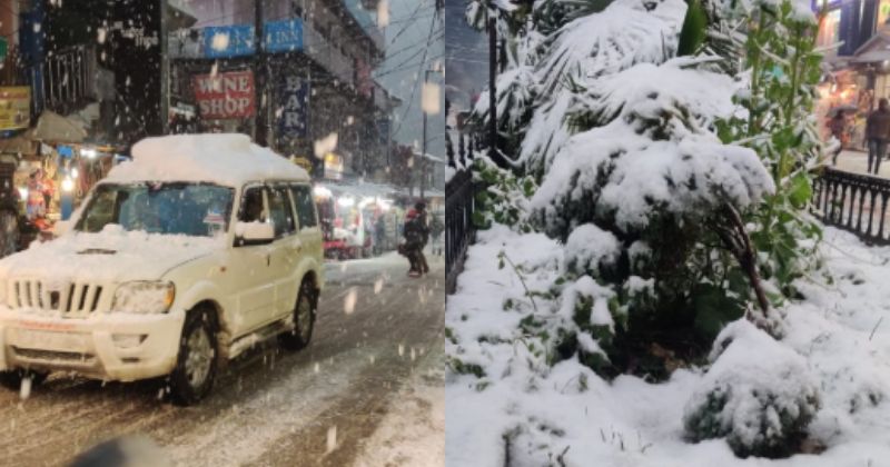 Shimla, Manali Is Wrapped In Snow & The Scenes Are Breathtaking