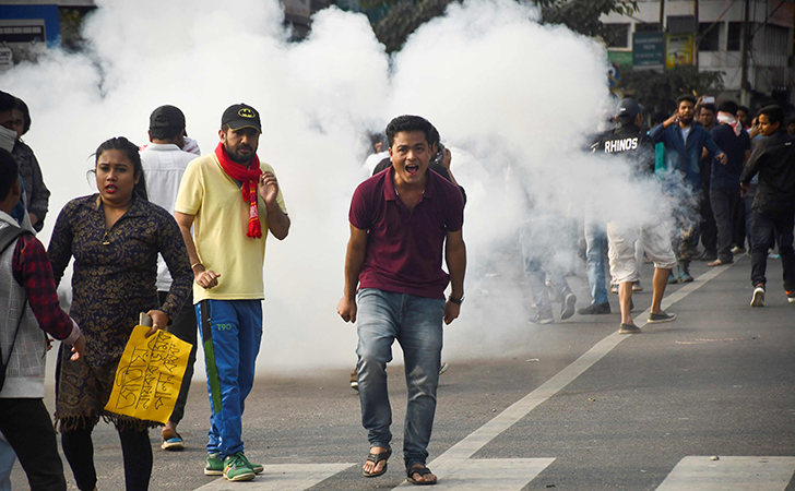 Assam: Pictures Of Protest In State After Citizenship Amendment Bill ...