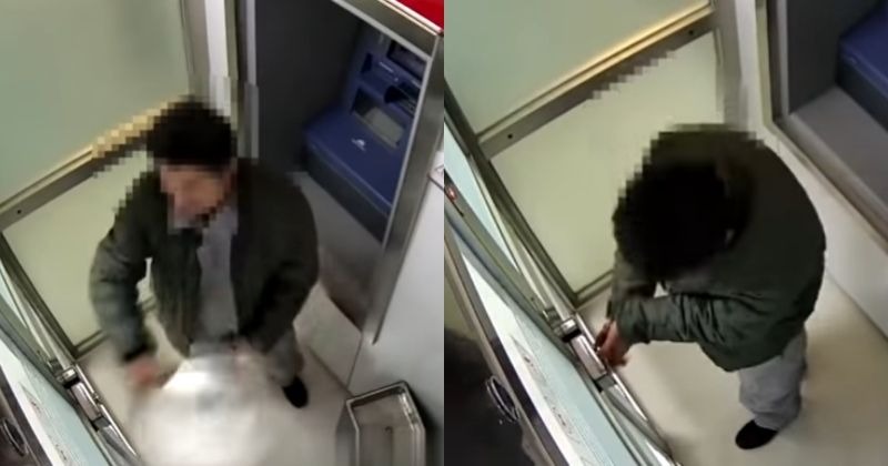 Epic Fail! Robber Enters ATM To Steal Money, Panics Then Locks Himself ...