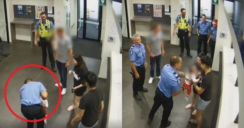 Frantic Couple In Australia Runs To Police To Help Their Choking Baby ...
