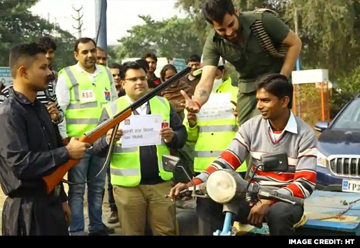 Gabbar Singh, Samba Are Helping Gurugram Traffic Police & They Will ...