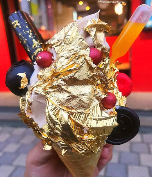 Lots Of Chocolate & 24-Carat Gold, An Ice-Cream Bappi Da Would Be Proud ...