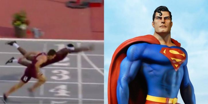 This Athlete Went Full 'Superman' To Win A 400m Hurdle Event And You ...