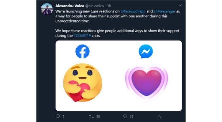 Facebook Launches 'Care' Reactions, To Remind Each One We’ll Overcome ...