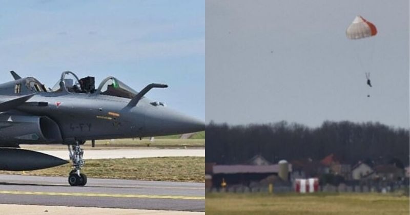 64-YO Civilian Gifted Flight In Rafale Fighter Jet, Accidentally Ejects ...