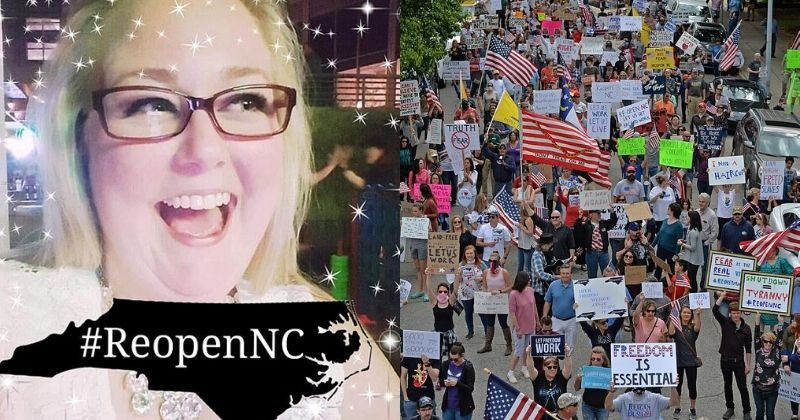 'Reopen America' Protester Tests Positive For Coronavirus