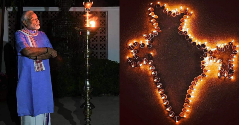 This Is How The Nation Responded To Prime Minister Modi's Candle ...