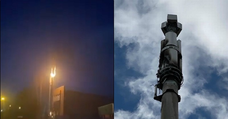 Peak Stupid: People In UK Set Mobile Towers On Fire Because They ...