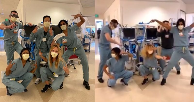 ICU Staff's Victory Dance Every Time A COVID-19 Patient Goes Off The ...