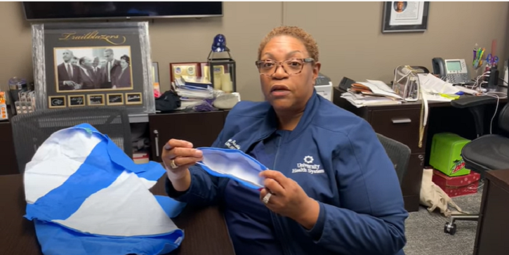 Nurse Explains How She Made Face Mask Prototype At Home That Works Better Than An N95 Mask