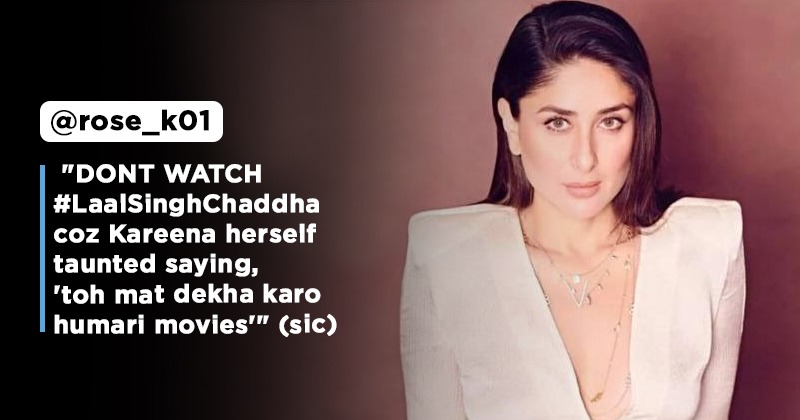 Netizens Troll Kareena Kapoor After She Blamed The Audience For