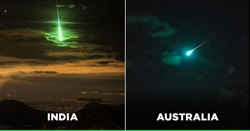 Green Meteors Look Amazing From Anywhere, Be It South India Or Australia