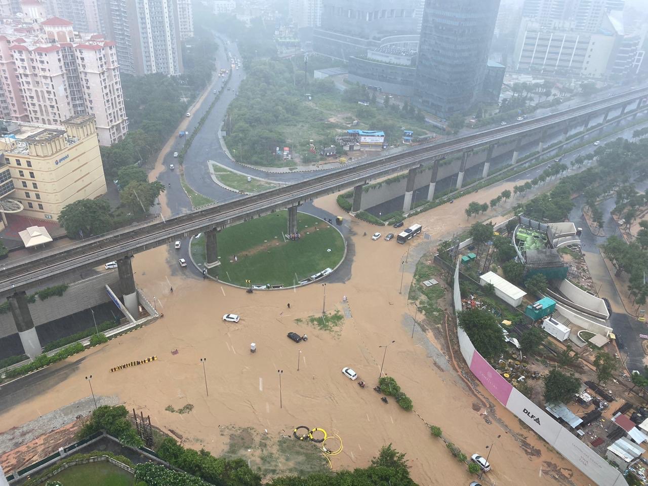 Why Gurugram Rains Wreak Havoc Every Year