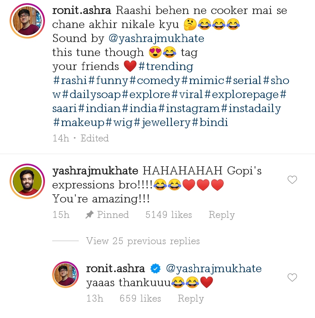 Social Media Star Ronit Ashra Mimics 'Rasode Mein Kaun Tha' Clip & Like ...