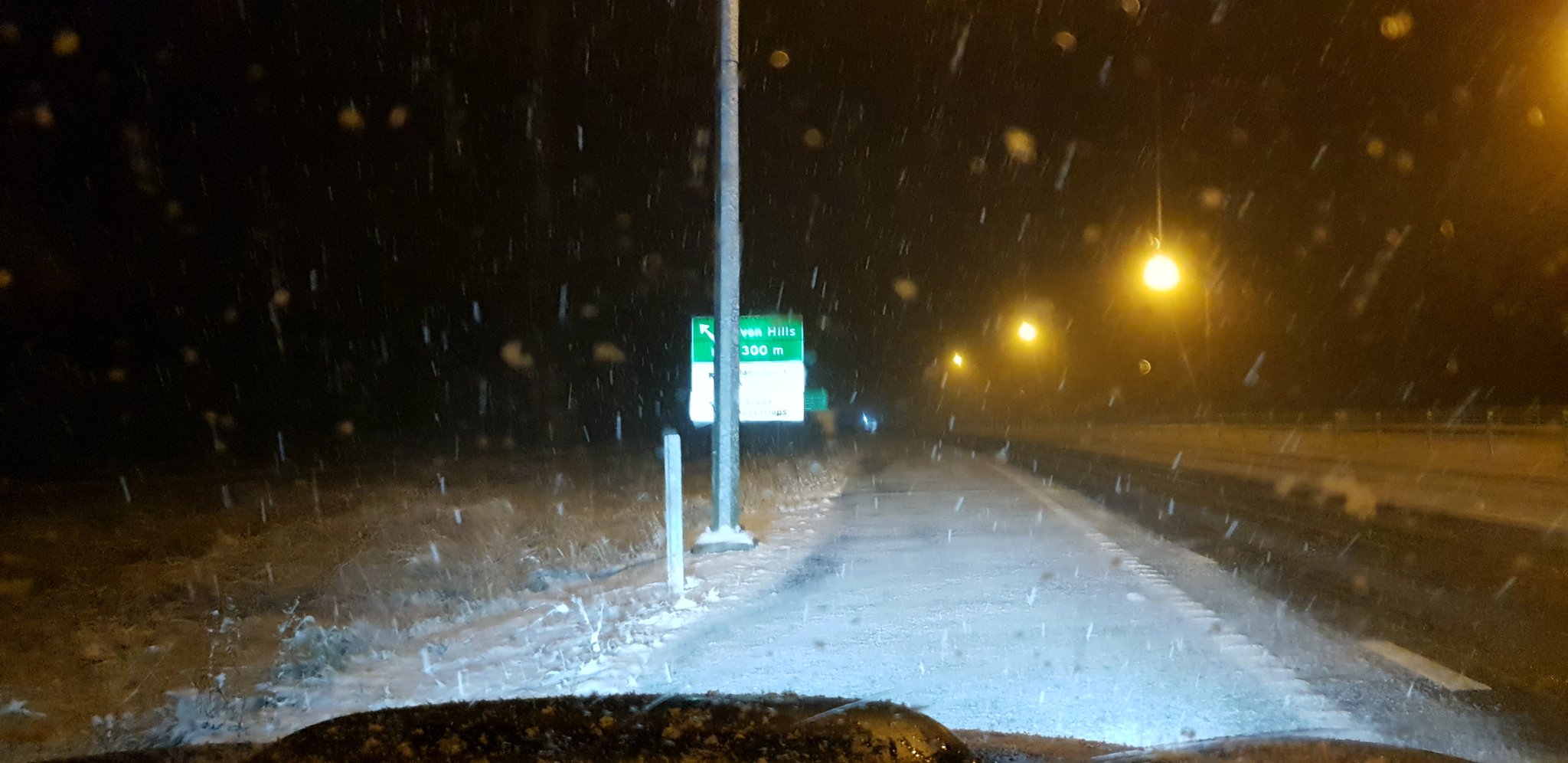 Snowfall In Australia