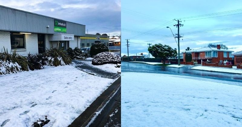 Snowfall In Australia