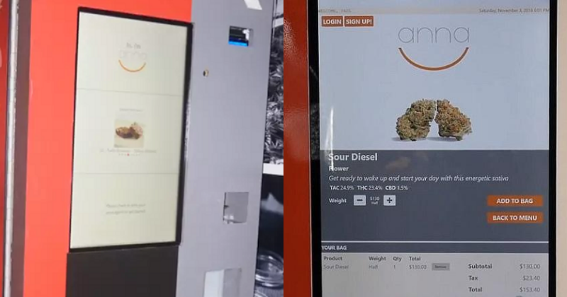 Weed Vending Machines Are Being Set Up In USA