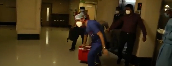 Hyderabad Traffic Police Transports Live Organs