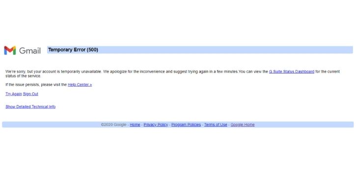 Google Suffered Major Outage: YouTube, Gmail, Drive And More Down Worldwide
