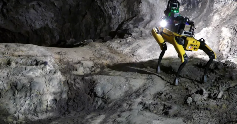 Forget Rovers, NASA Plans To Send Robot Dogs To Explore Mars Caves