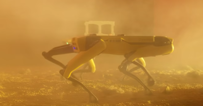 Forget Rovers, NASA Plans To Send Robot Dogs To Explore Mars Caves