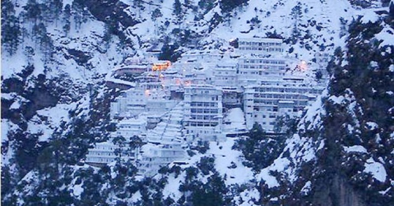 बर्फ़ में ढकी वैष्णों देवी की सुन्दर तस्वीरें | First Snowfall Vaishno ...